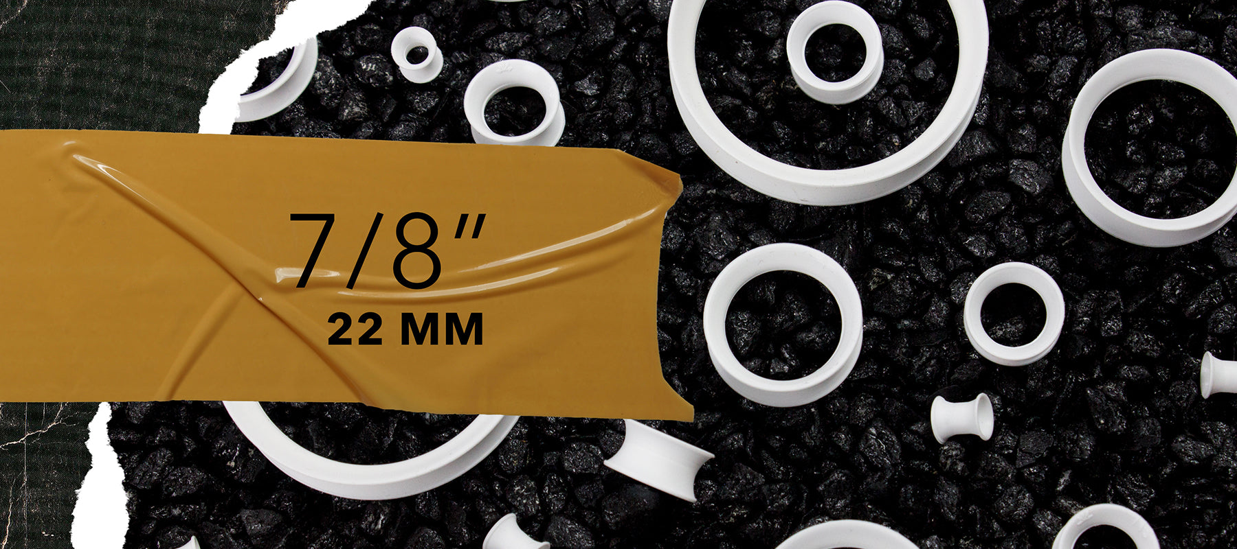 7/8" (22mm) Plugs / Ear Gauges