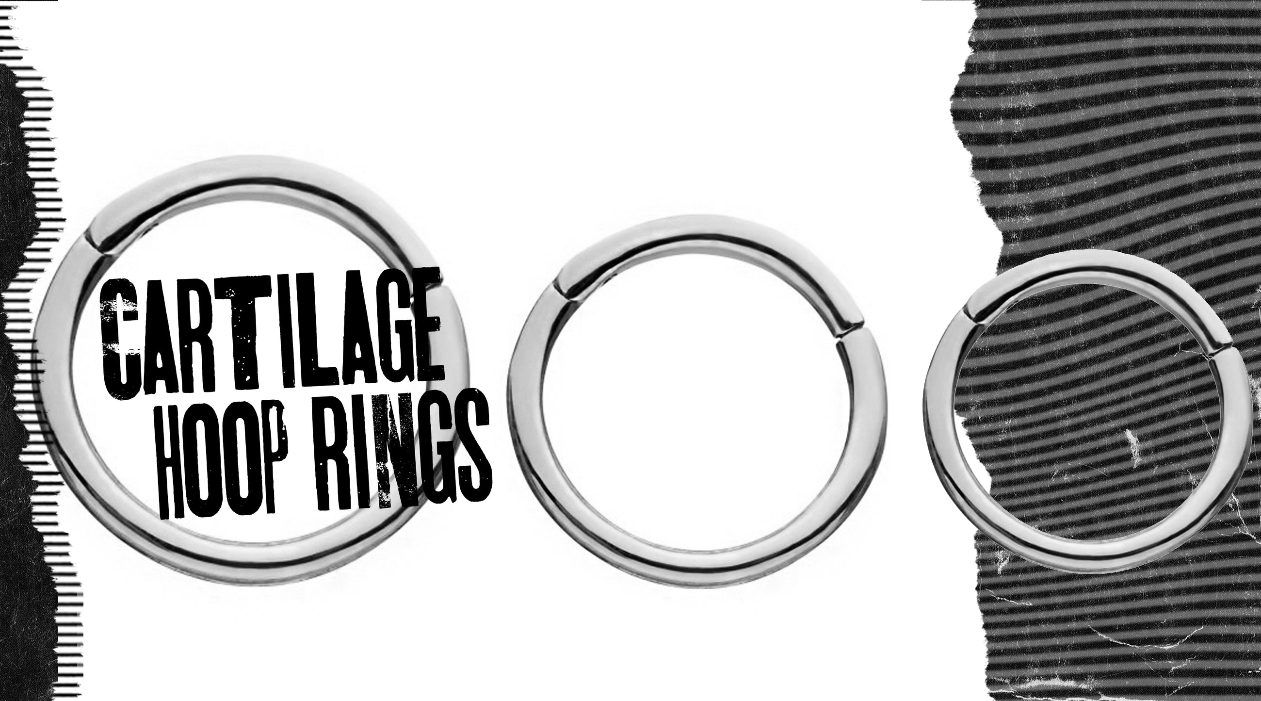 Cartilage Hoop Earrings | Cartilage Hoops | Urbanbodyjewelry.com