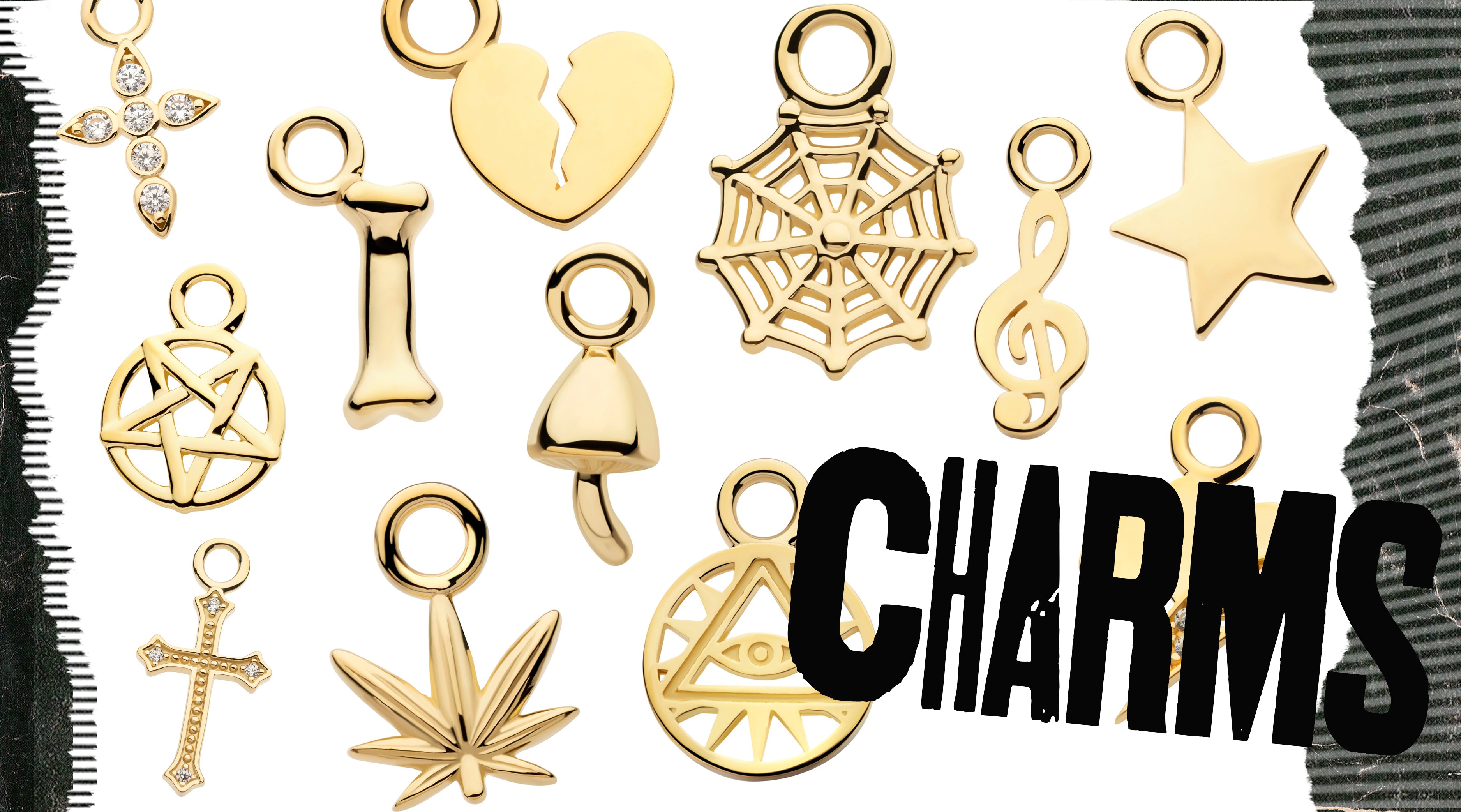 Ear Cartilage Piercing Jewelry Charms