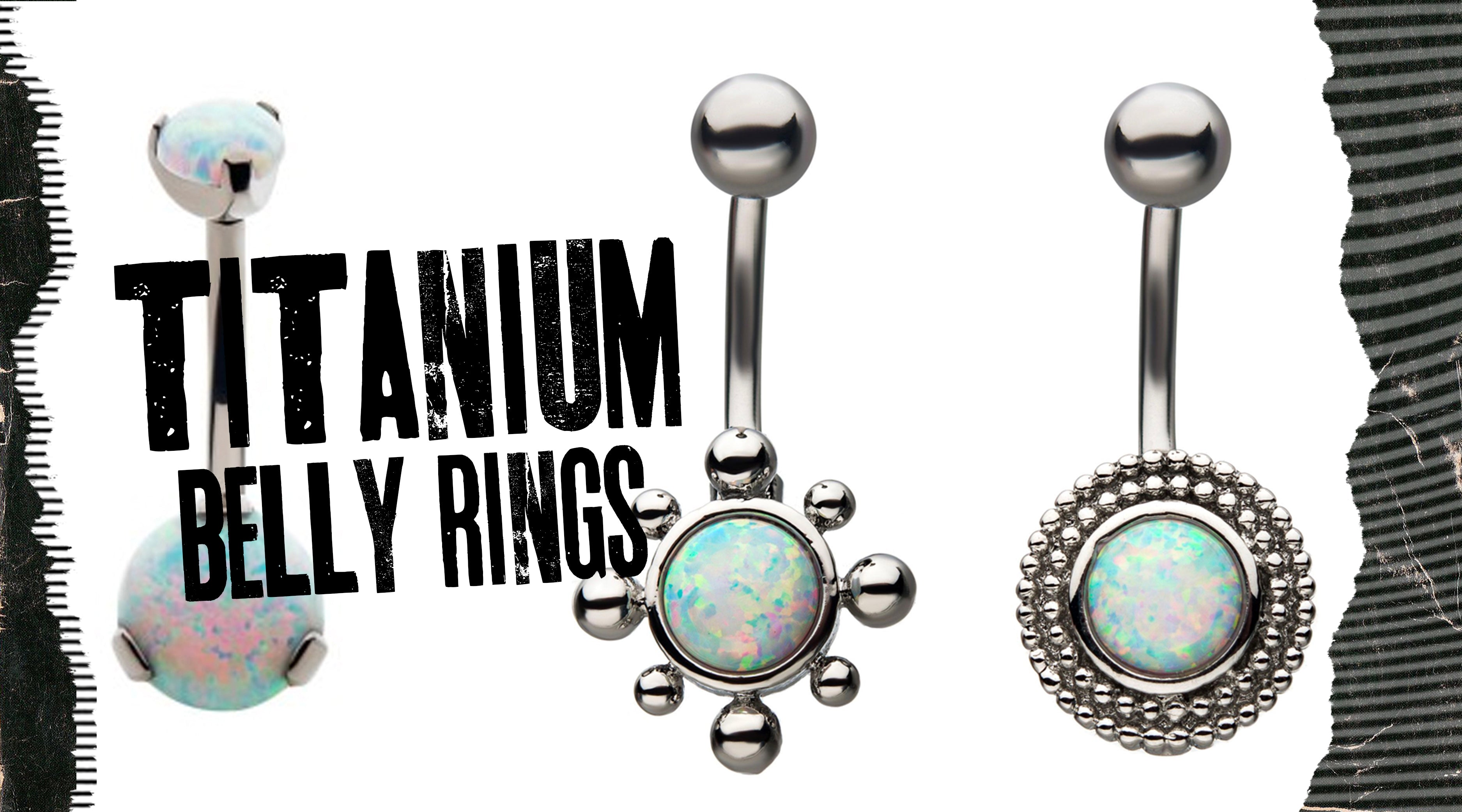 Titanium Belly Button Rings | Titanium Belly rings | Urbanbodyjewelry.com