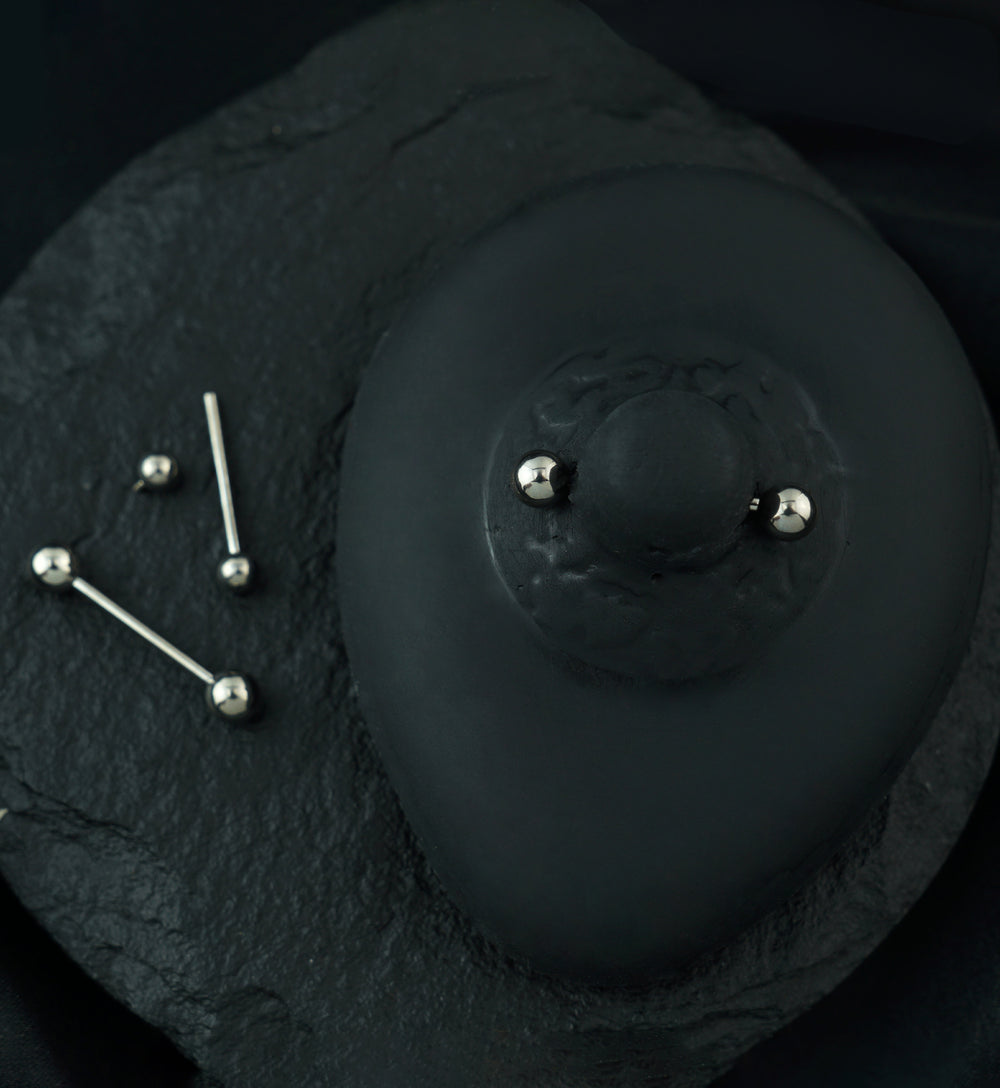 Titanium Nipple Rings | Titanium Barbells | Urbanbodyjewelry.com