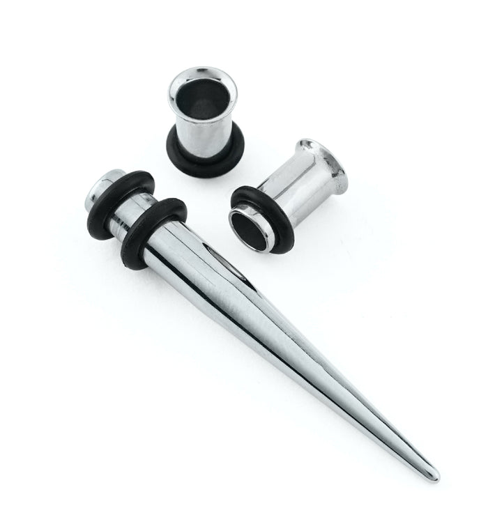 Basic Stainless Steel Ear Stretching Kit | Stretch Your Ears ...