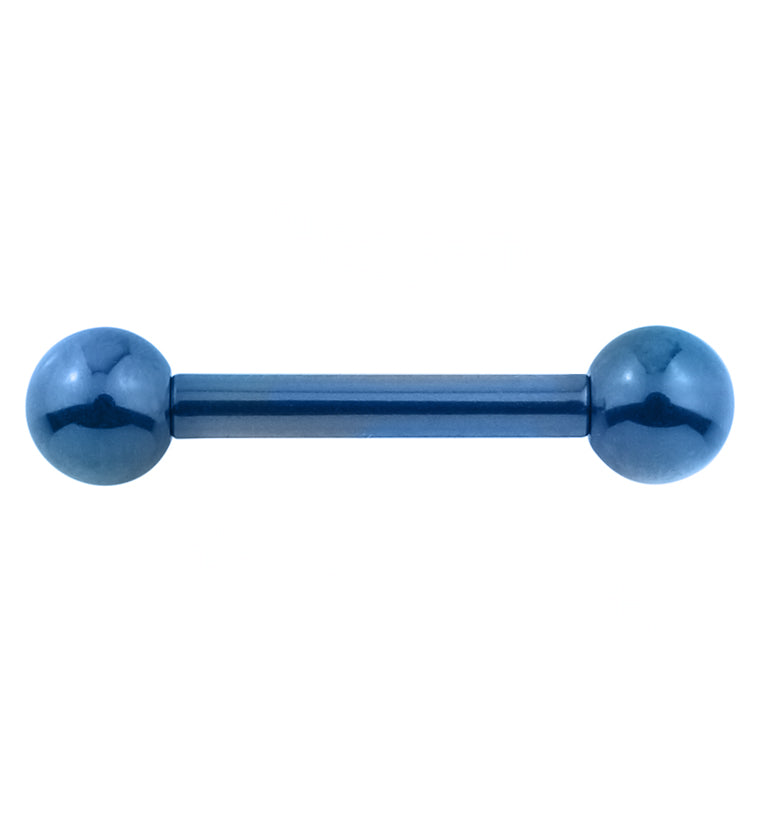 14 Gauge Blue F-136 ASTM Titanium Barbells | UrbanBodyJewelry.com