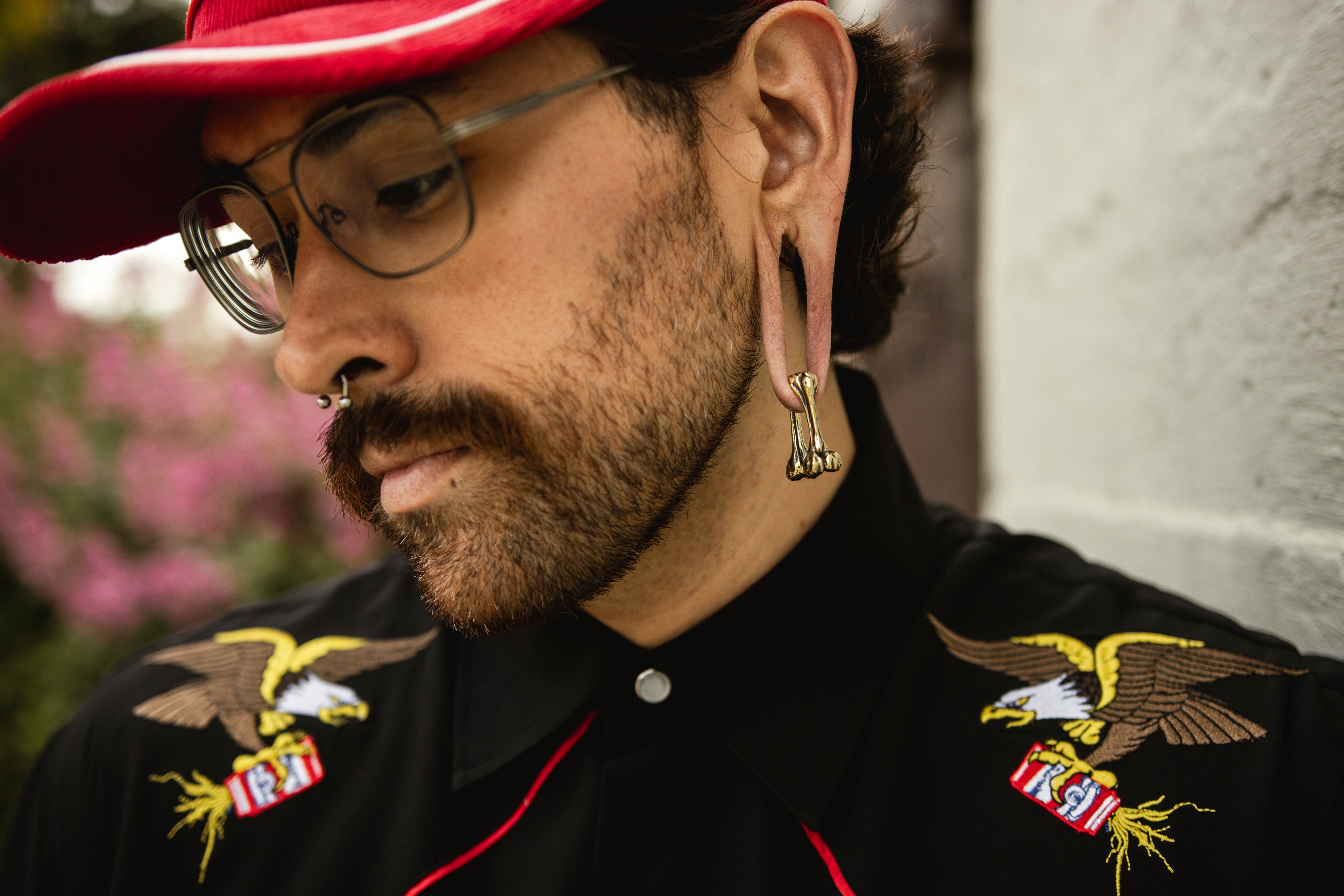 Bone Joint Brass Ear Weights | UrbanBodyJewelry.com