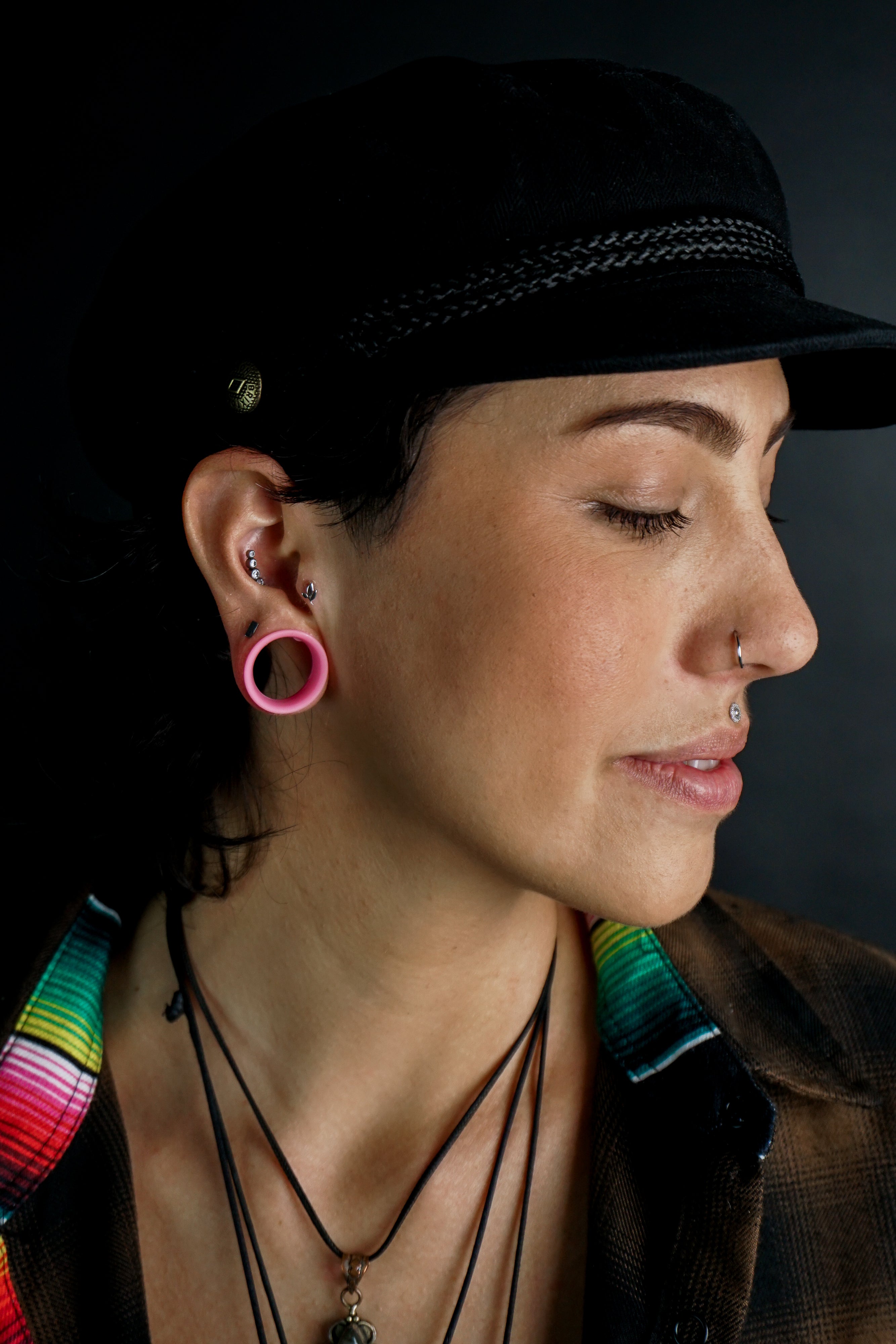 Matte Bubblegum Pink Silicone Ear Skins (6 Gauge - 2 Inch ...