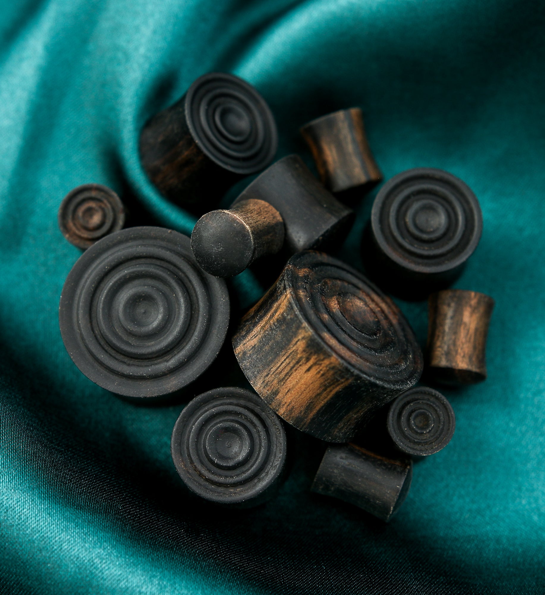 Ecliptic Areng Wood Plugs (00 Gauge up to 1 & 1/8 Inch ...
