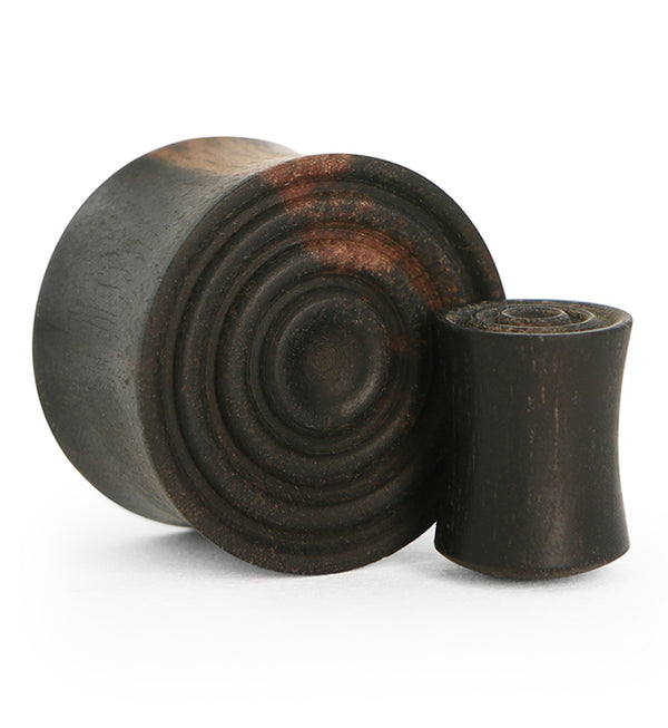 Ecliptic Areng Wood Plugs (00 Gauge up to 1 & 1/8 Inch)