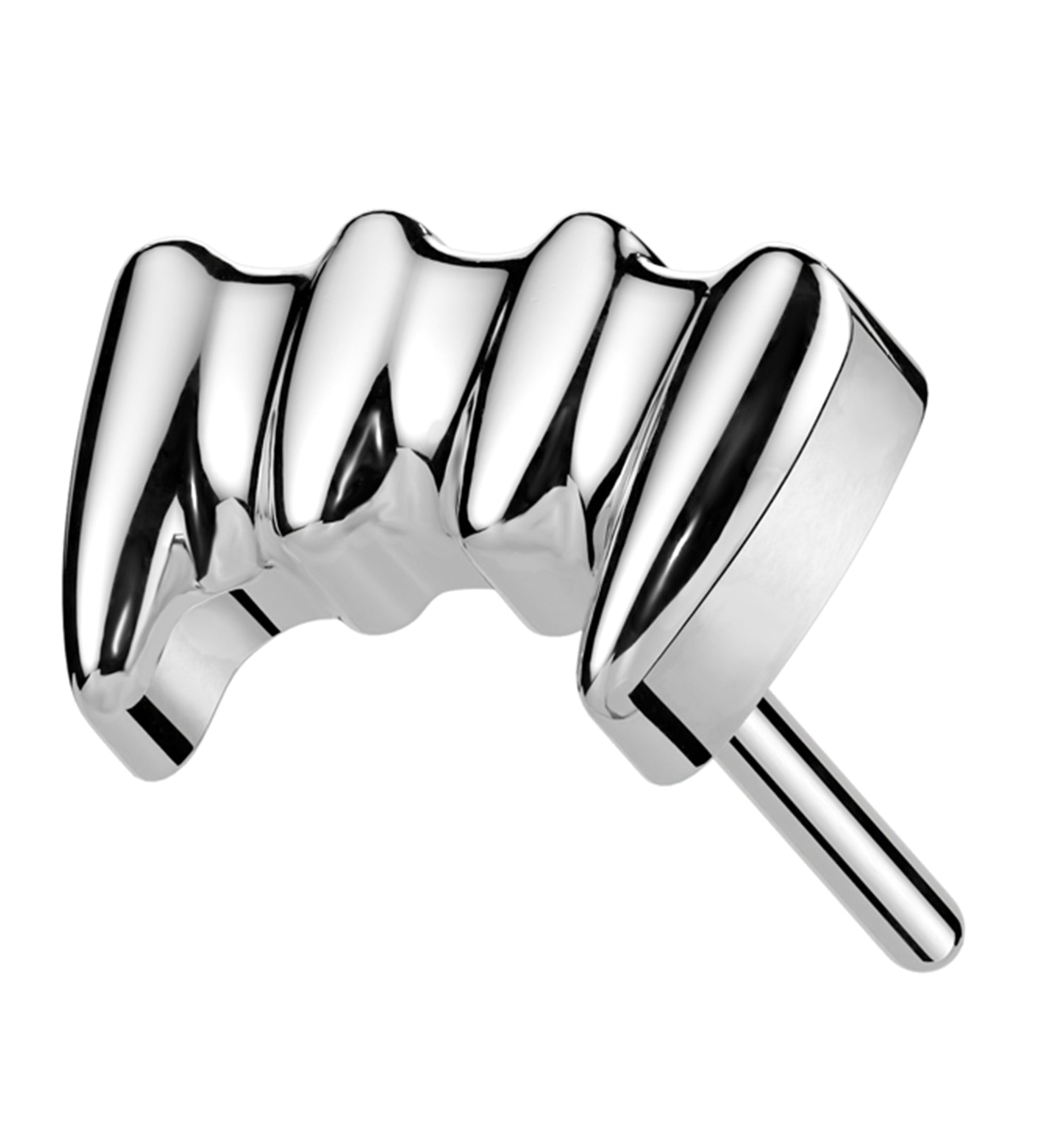 Fangs Titanium Threadless Top