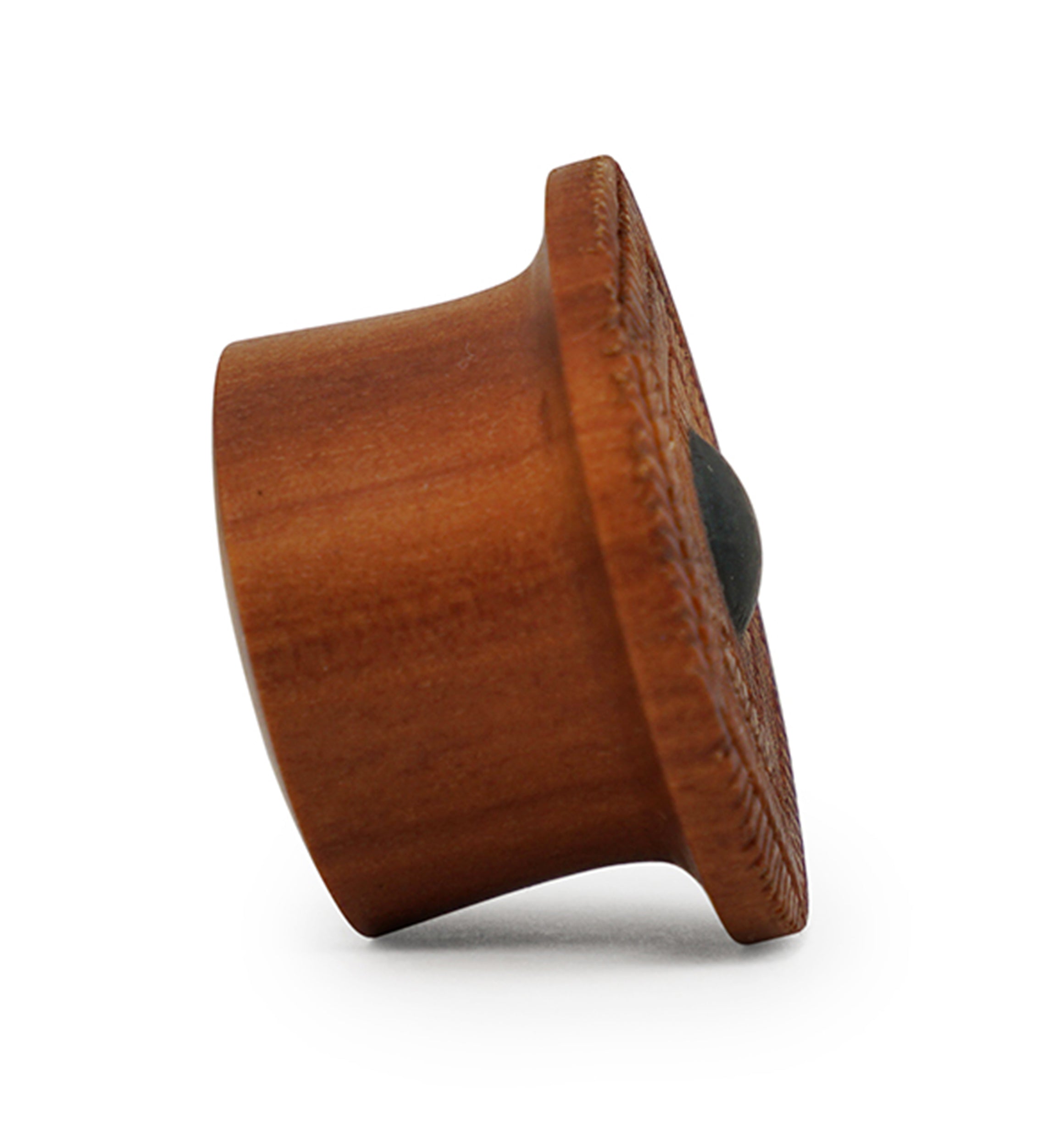 Boundary Geo Saba Wood With Dark Wood Inlay Mayan Flare Plugs ...