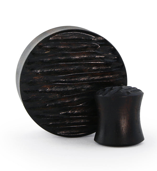 Furrow Areng Wood Plugs (2 Gauge up to 1 & 1/2 Inch)