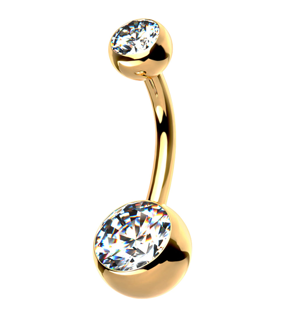 Gold Belly Button Rings | Gold Belly Rings | Gold Belly Jewelry