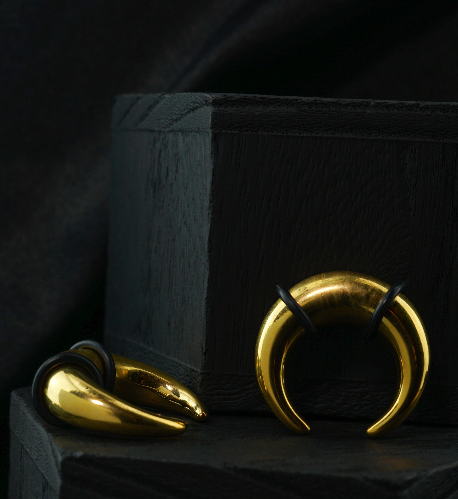 Gold PVD Stainless Steel Pinchers (14 Gauge - 00 Gauge)