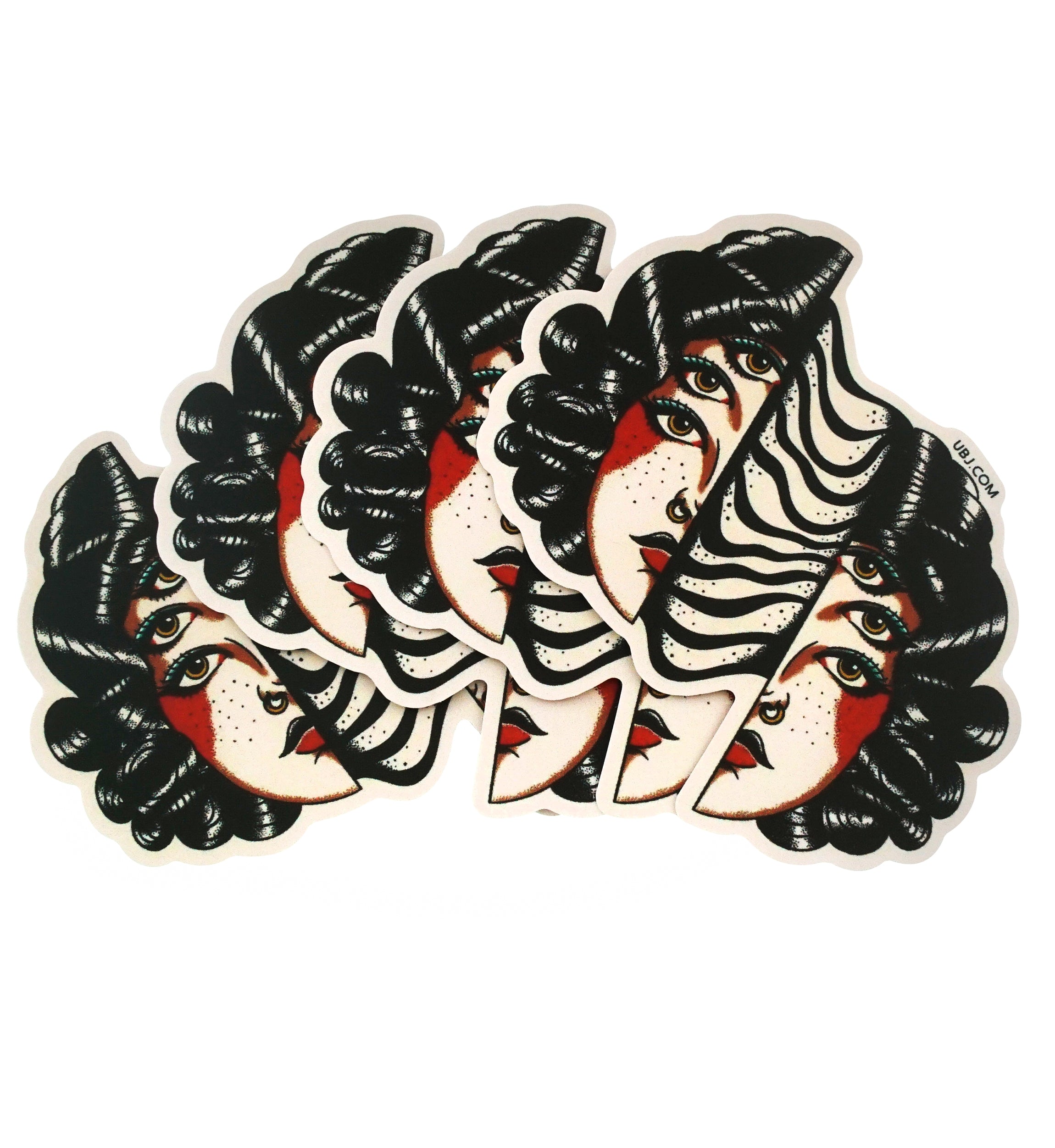 Split Sticker Pack (4 pack) | UrbanBodyJewelry.com