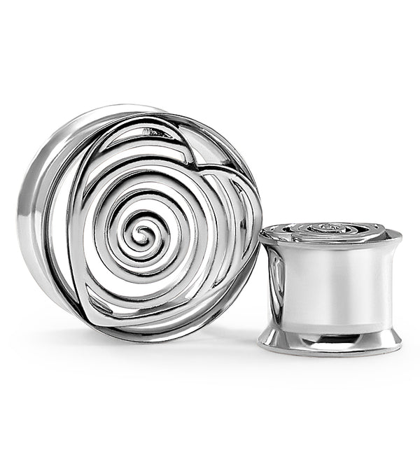 Hypnotic Love Stainless Steel Double Flare Tunnel Plugs (7/16" - 3/4")