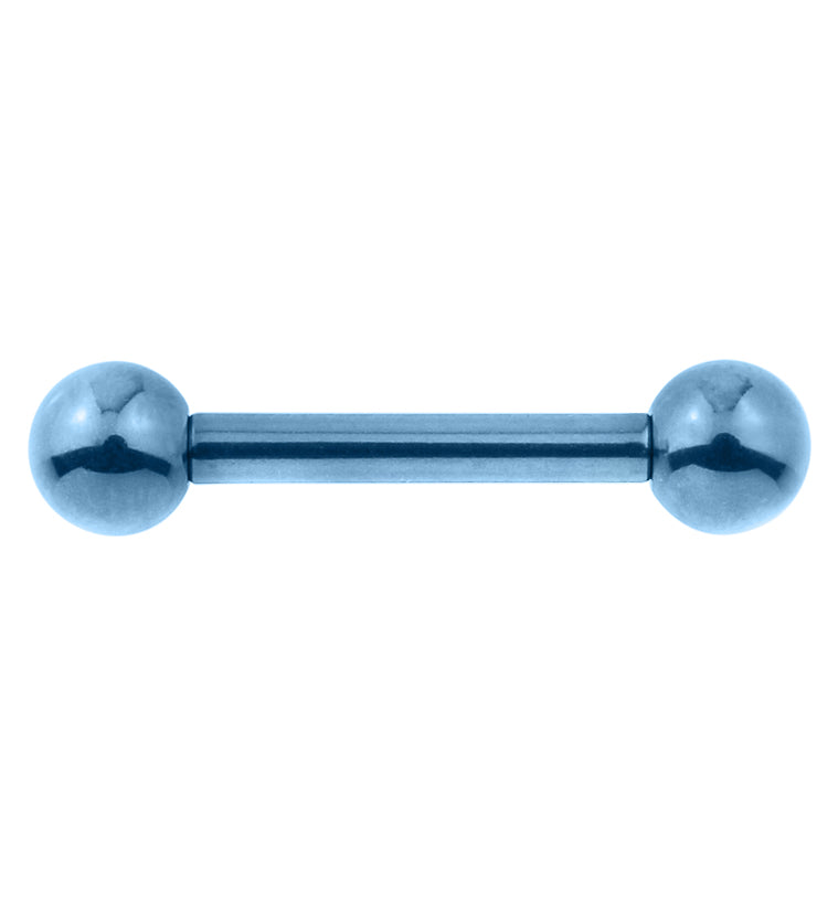 14 Gauge Light Blue F-136 ASTM Titanium Barbells | UrbanBodyJewelry.com