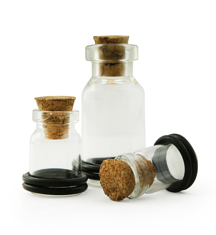 Message in a Bottle Plugs (9/16") | UrbanBodyJewelry.com