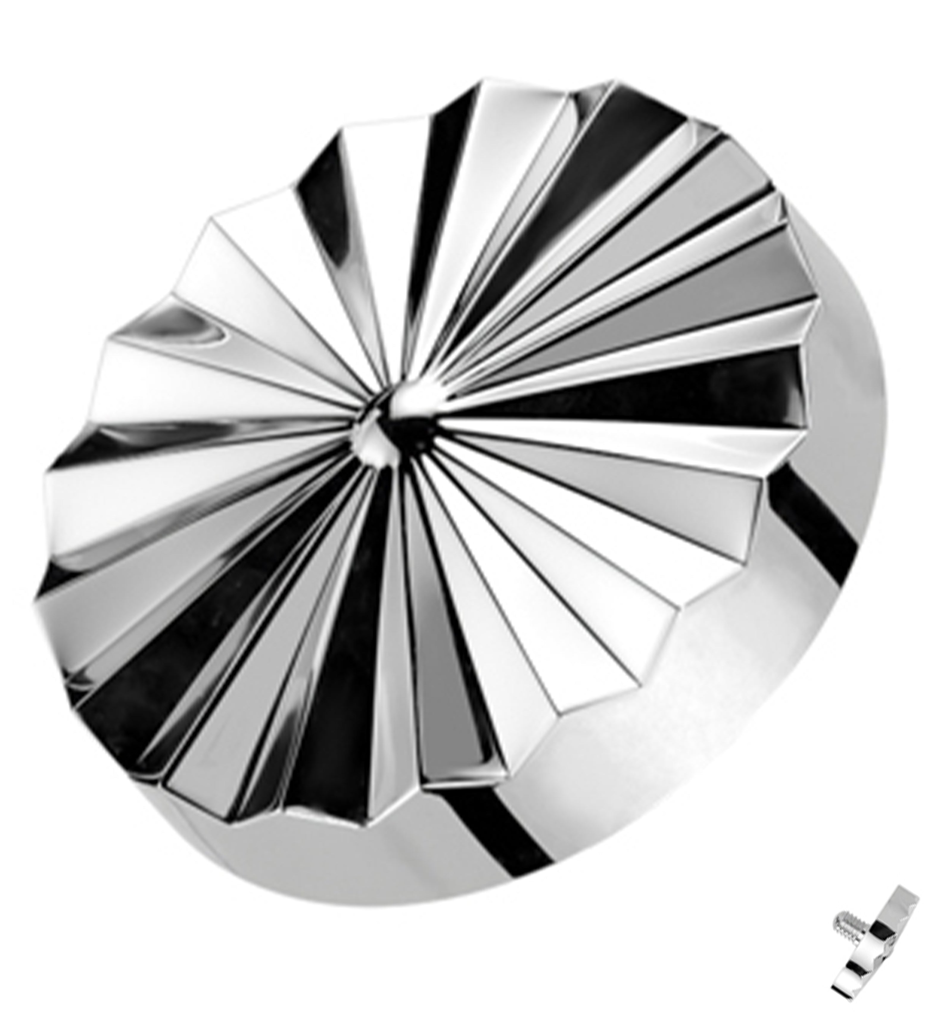 Mini Score Disk Internally Threaded Top | UrbanBodyJewelry.com