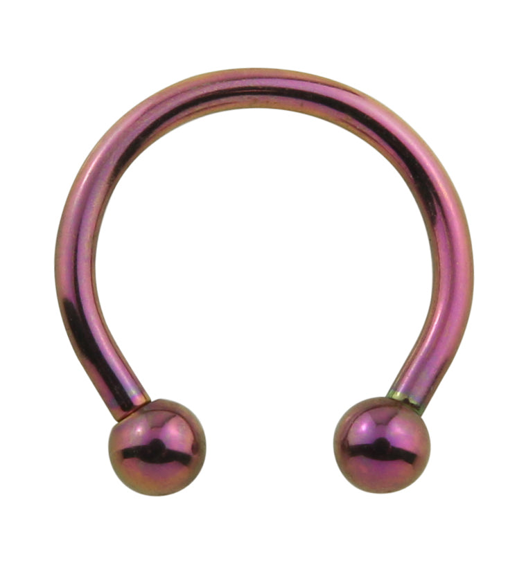 Anodized Pink Titanium Circular Barbell Rings (16 Gauge - 14 Gauge ...