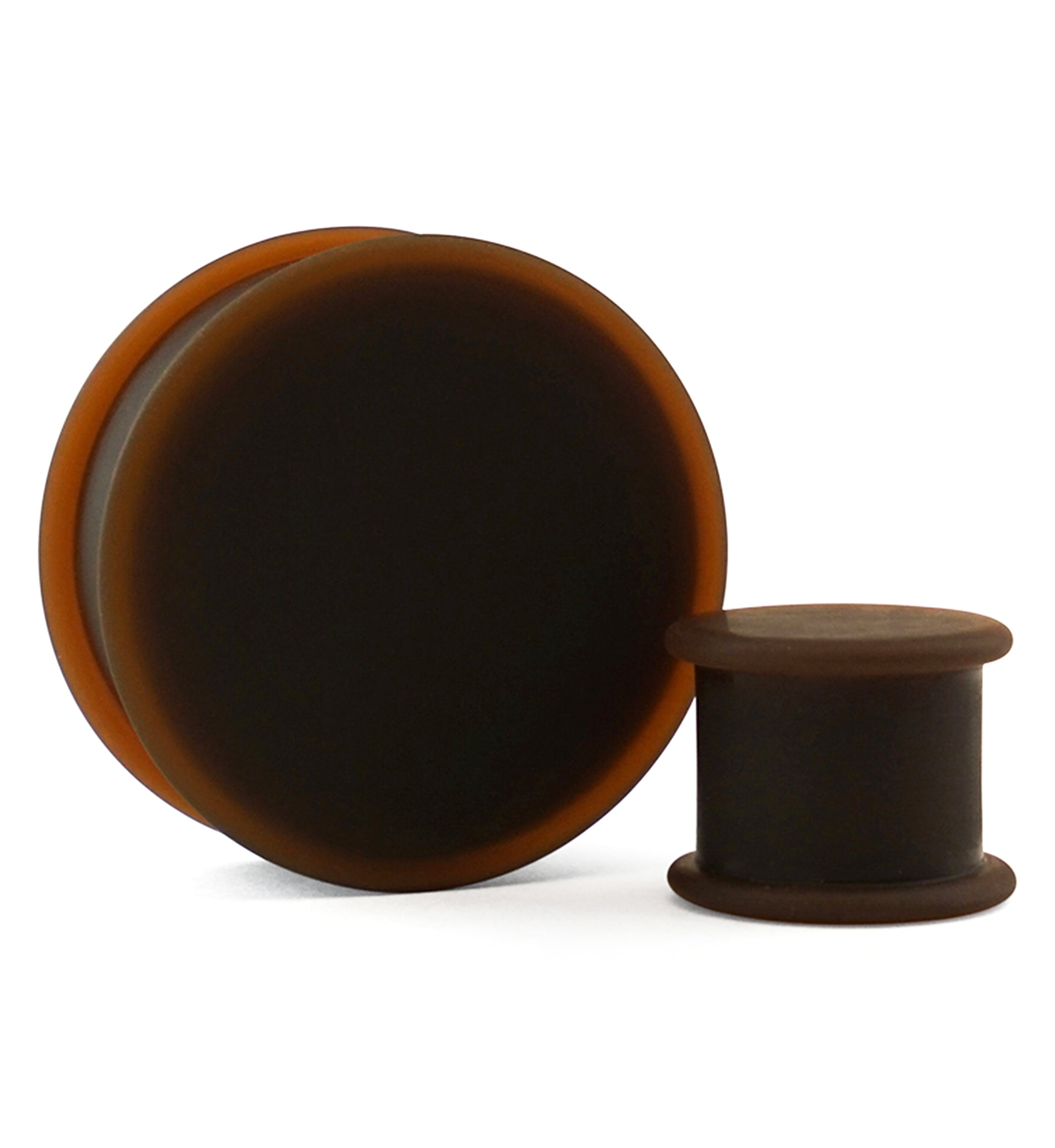 Skin Tone Silicone Plugs - Tone 5 (8G - 1 & 1/4") | UrbanBodyJewelry.com
