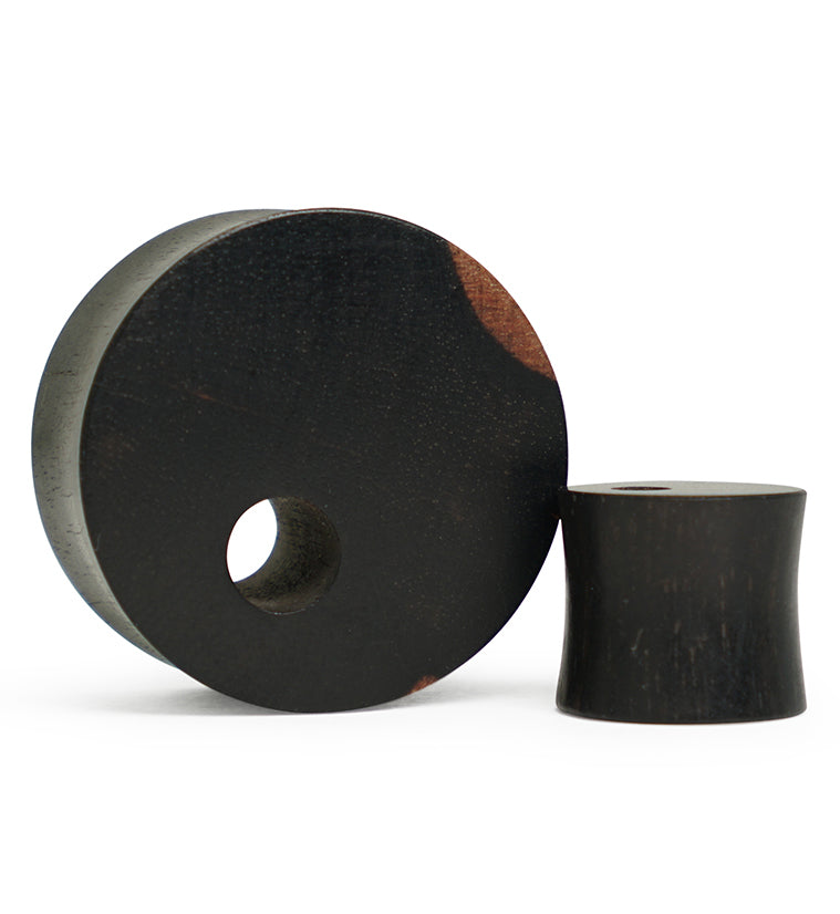 Round Void Areng Wood Plugs (6 Gauge up to 2 Inch)