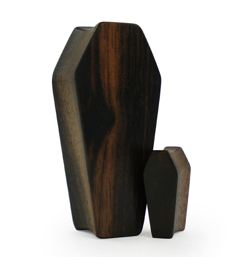 Areng Wood Coffin Plugs (1/2" - 2 Inch)