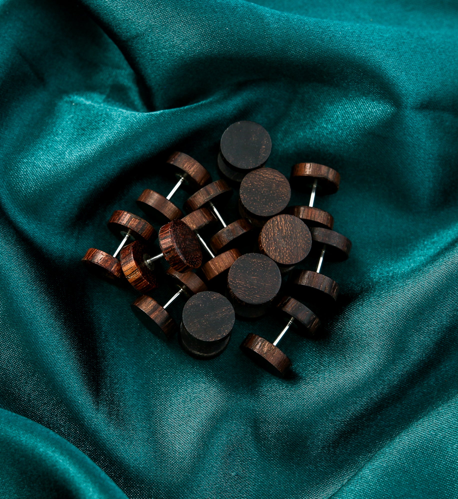 Sono Wood Fake Gauge Plugs | UrbanBodyJewelry.com