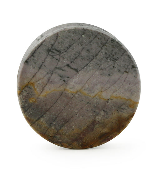 Willow Creek Jasper Stone Plugs Plugs (0 Gauge - 1&1/4 Inch)