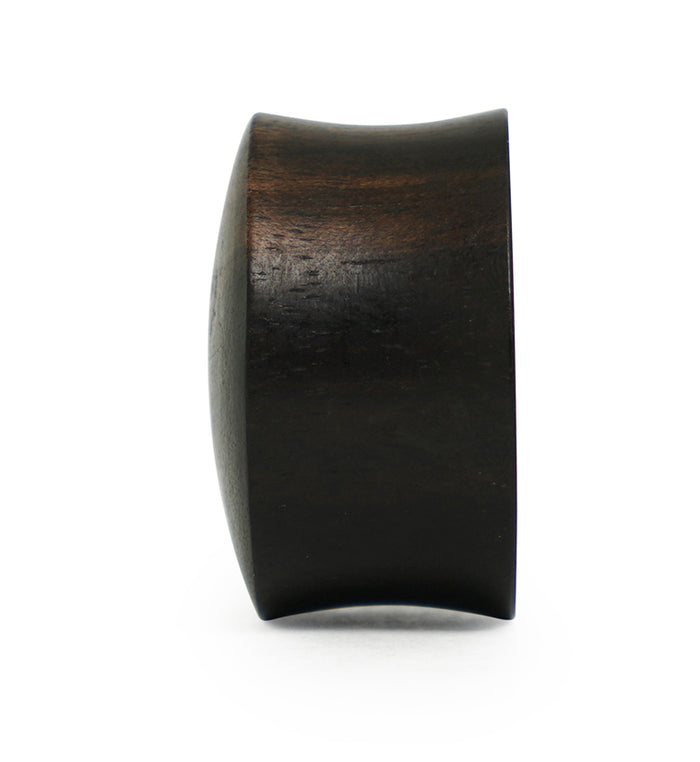 Areng Wood Plugs with Green Turquoise Inlay (00 Gauge - 1 Inch ...