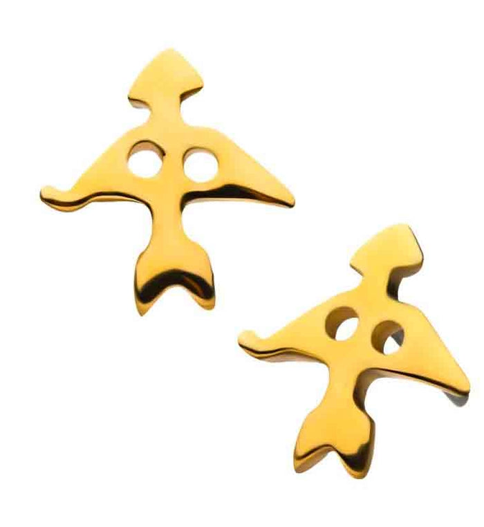 14kt Gold Sagittarius Zodiac Sign Threadless Top | UrbanBodyJewelry.com