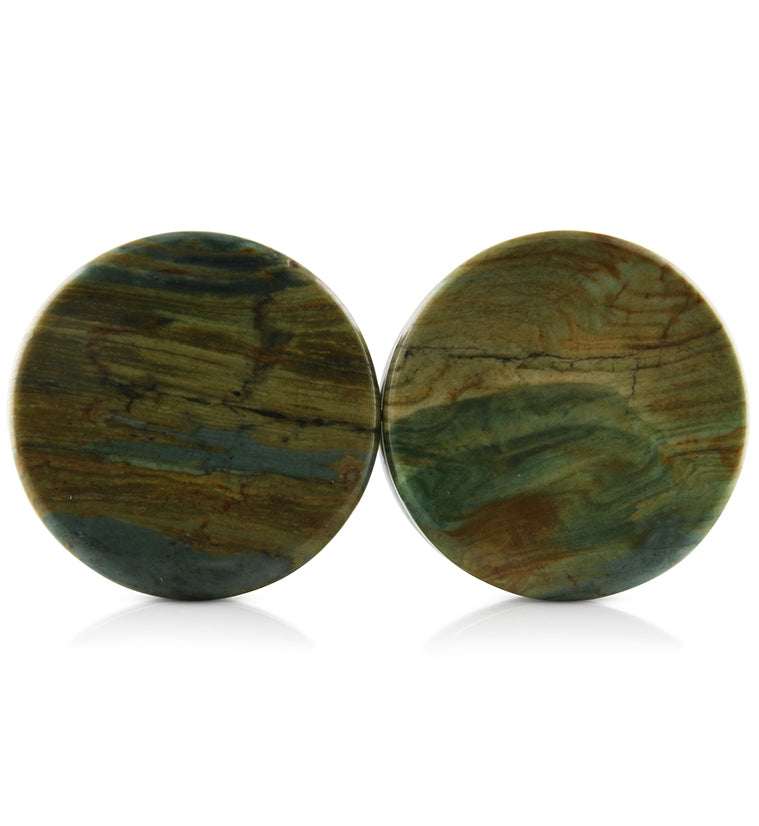 Larsonite Stone Plugs 1 Inch (25mm) Version 3 | UrbanBodyJewelry.com