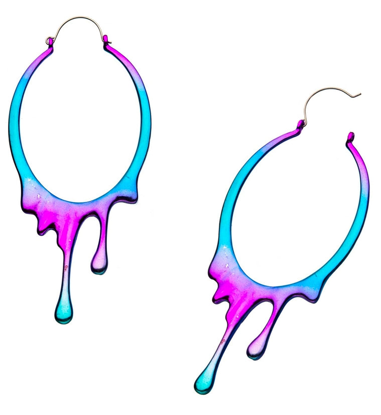 20G Miami Drip Plug / Eyelet Hoops | UrbanBodyJewelry.com