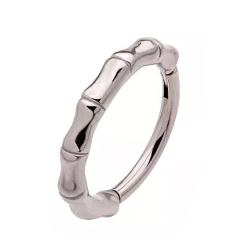 Bracket Stainless Steel Hinged Segment Ring | UrbanBodyJewelry.com