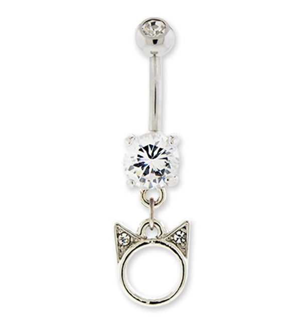 Kitty Cat Belly Button Ring | UrbanBodyJewelry.com