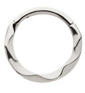 Curl Stainless Steel Hinged Segment Ring