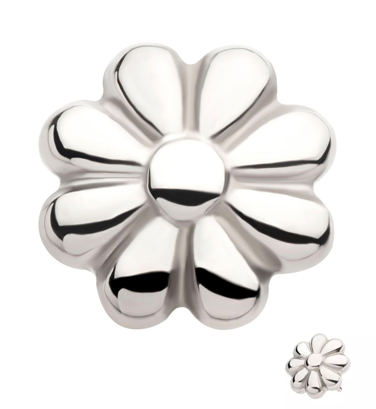 Daisy Titanium Threadless Top