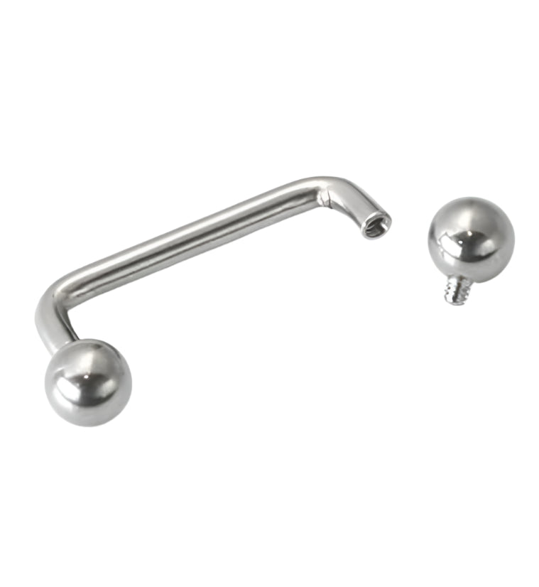14G Stainless Steel Surface Bar | UrbanBodyJewelry.com