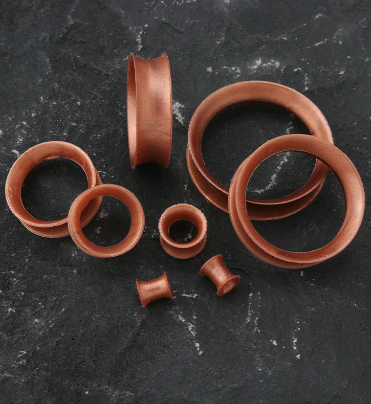 Kaos Copper Silicone Skin Eyelets | UrbanBodyJewelry.com