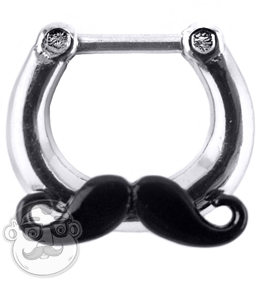 Septum Piercing Mustache
