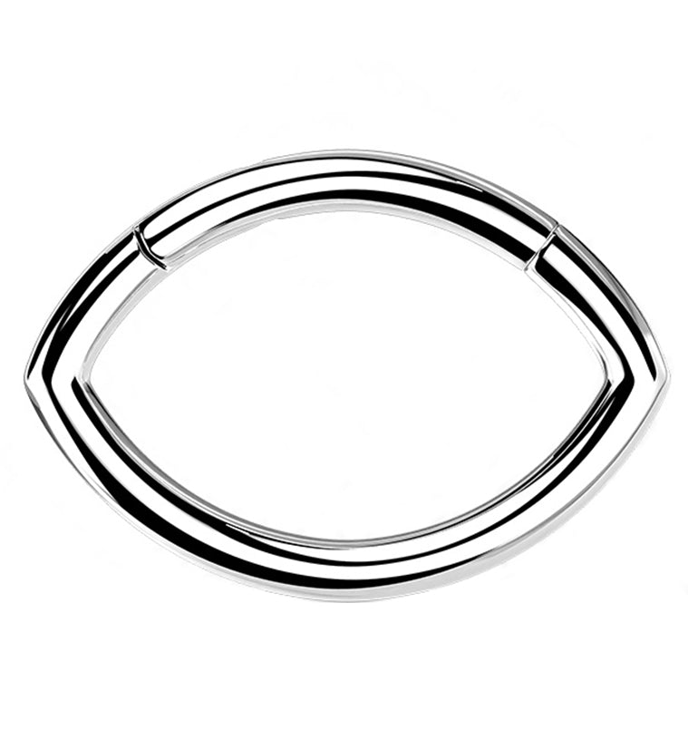 Oculus Titanium Hinged Segment Ring | UrbanBodyJewelry.com