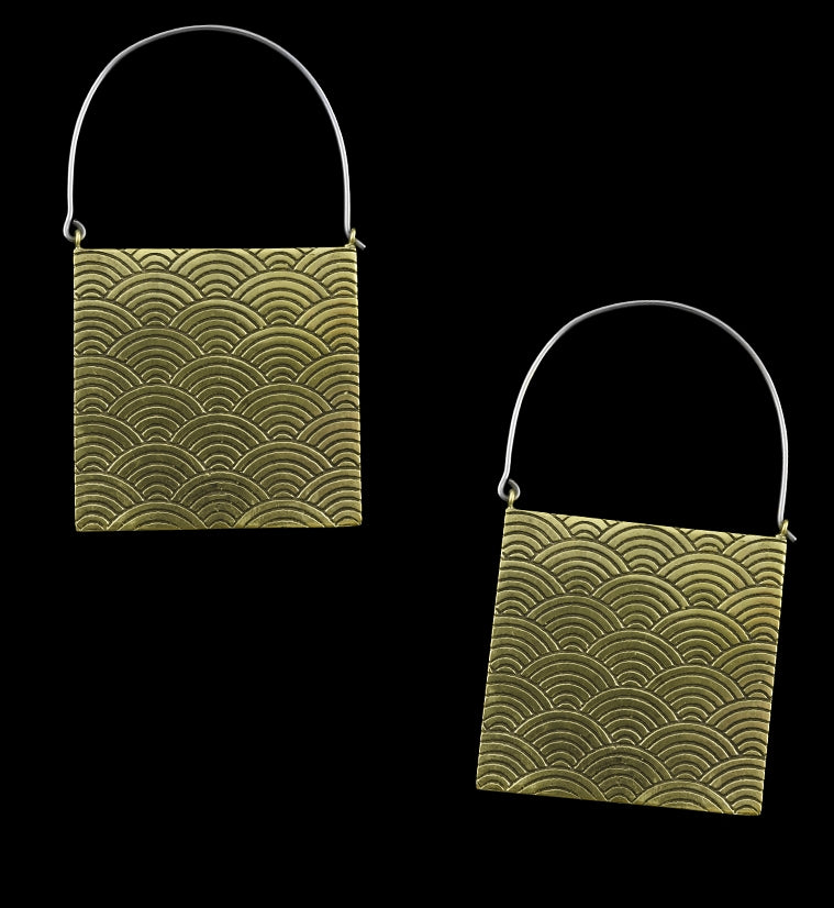 Pulse Crate Titanium Hangers / Earrings | UrbanBodyJewelry.com