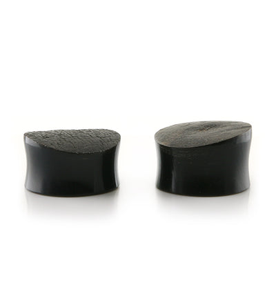 Raw Buffalo Horn Plugs (6G - 1 & 1/4 Inch) | UrbanBodyJewelry.com