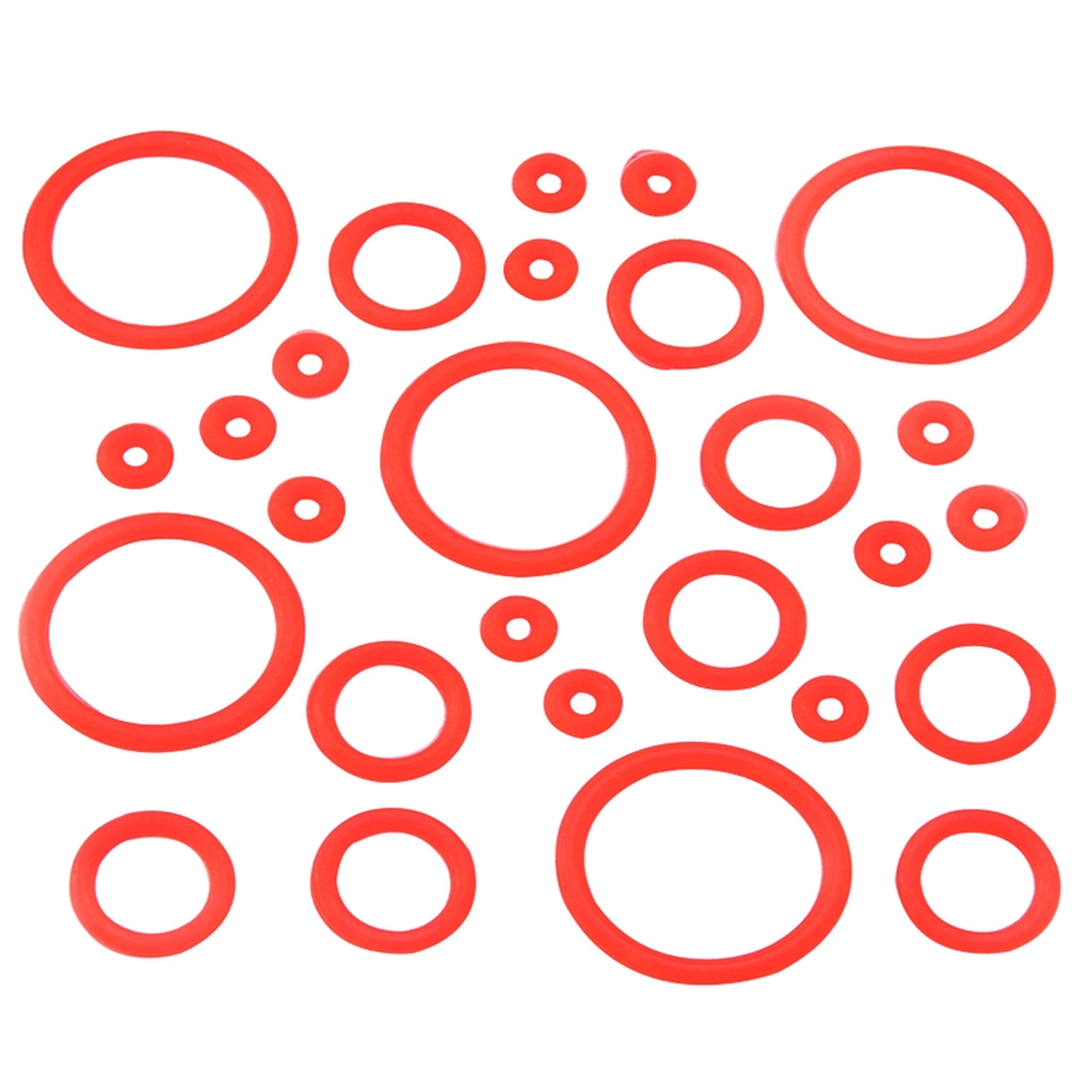 Red "O" Rings | For Single Flare Plugs / Gauges | UrbanBodyJewelry.com