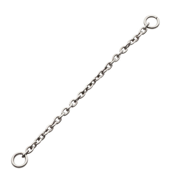 Rolo Titanium Nose & Cartilage Piercing Chain