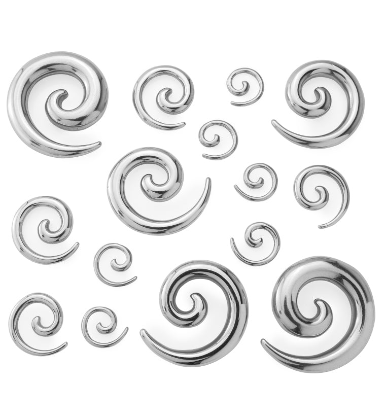 Ear Gauges Spiral