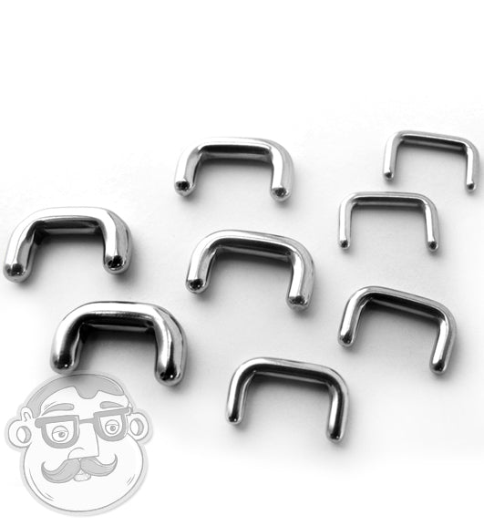16G - 10G Stainless Steel Septum Retainer | UrbanBodyJewelry.com