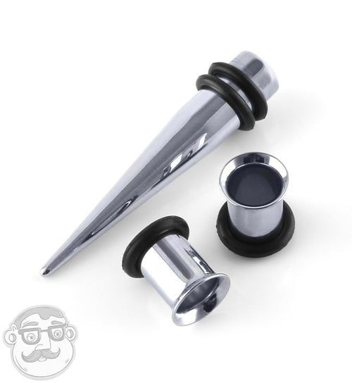 Basic Stainless Steel Ear Stretching Kit | Stretch Your Ears ...