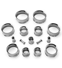 Titanium Internally Threaded Tunnel Plugs (8 Gauge - 1 Inch ...