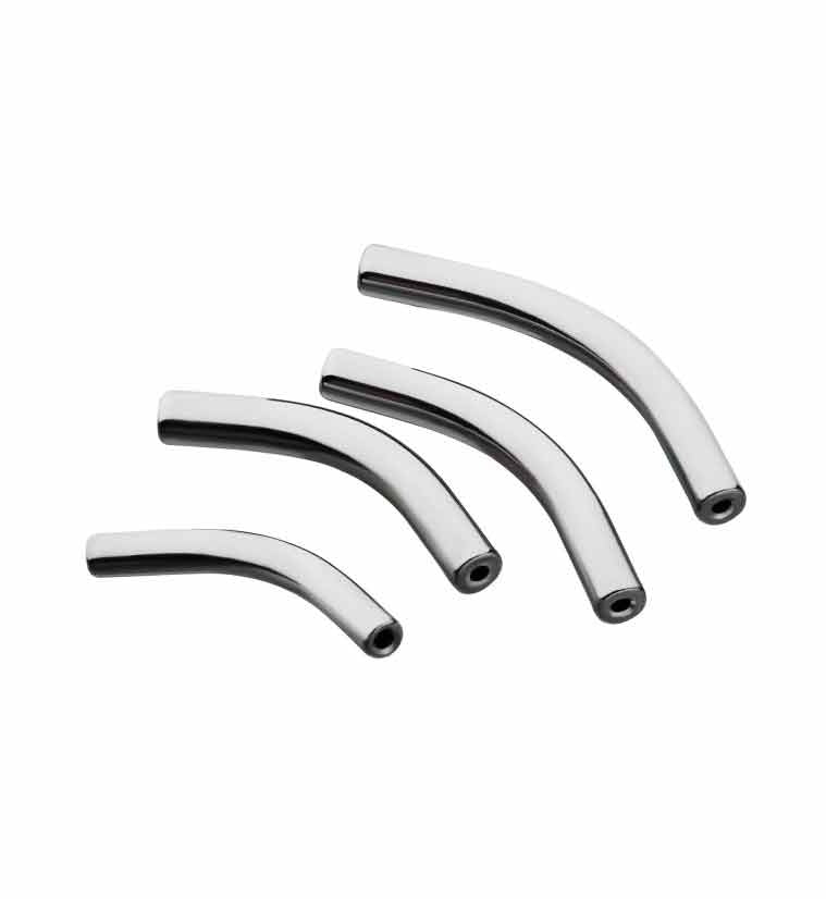 Titanium Threadless Curved Bar| UrbanBodyJewelry.com | UrbanBodyJewelry.com