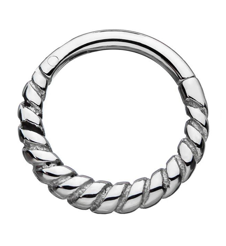 Twine Hinged Segment Ring | UrbanBodyJewelry.com