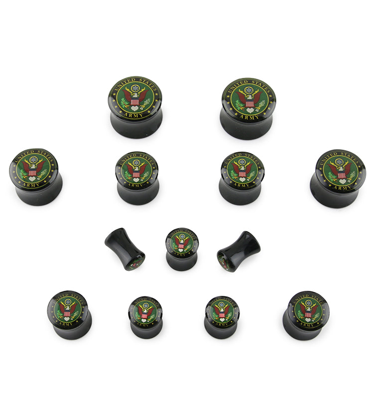 United States Army Plugs (2 Gauge - 5/8") | UrbanBodyJewelry.com - Ear ...
